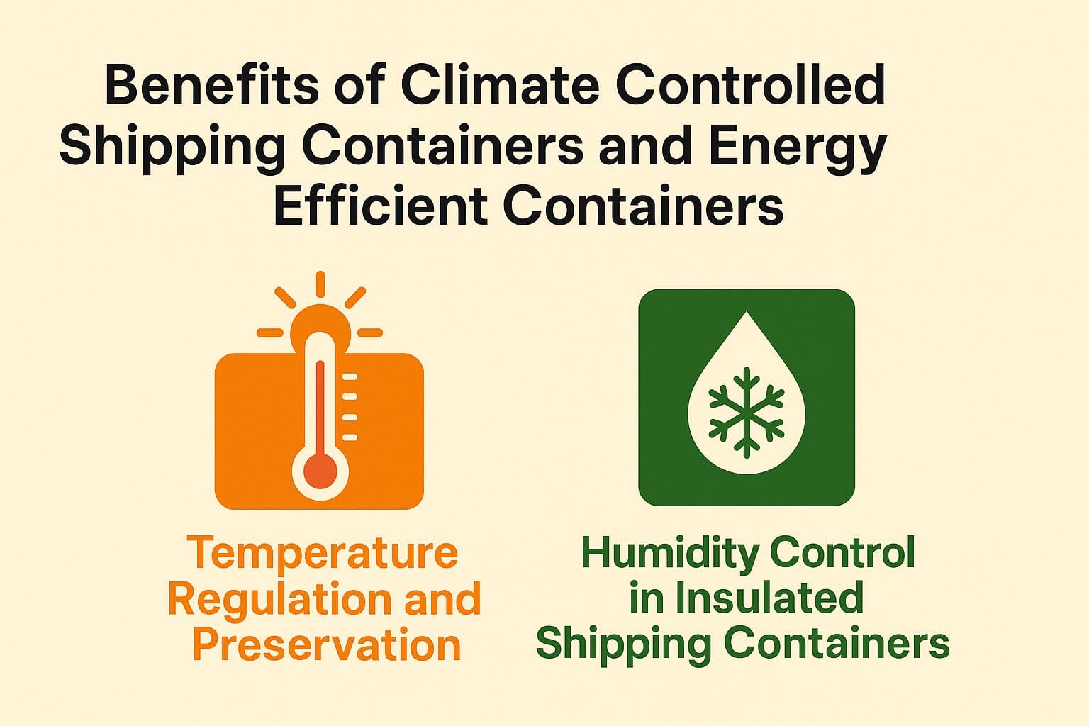 Climate Controlled Shipping Containers For Sale